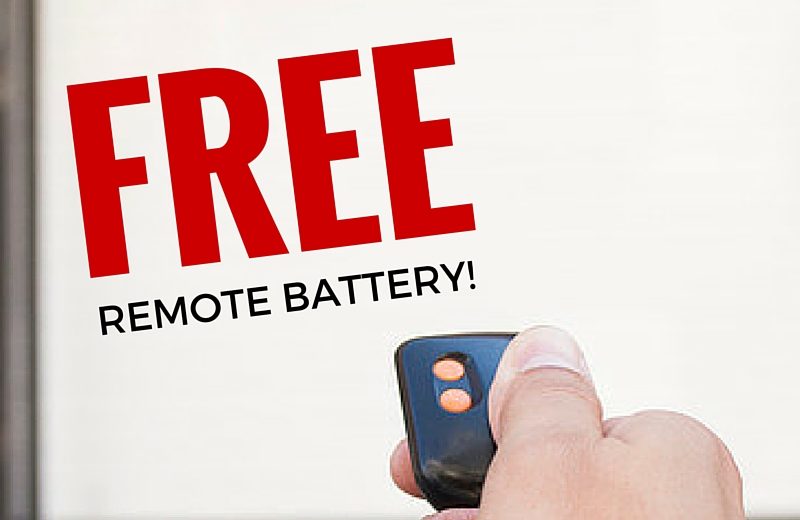 How to Get a Free Replacement Garage Remote Battery